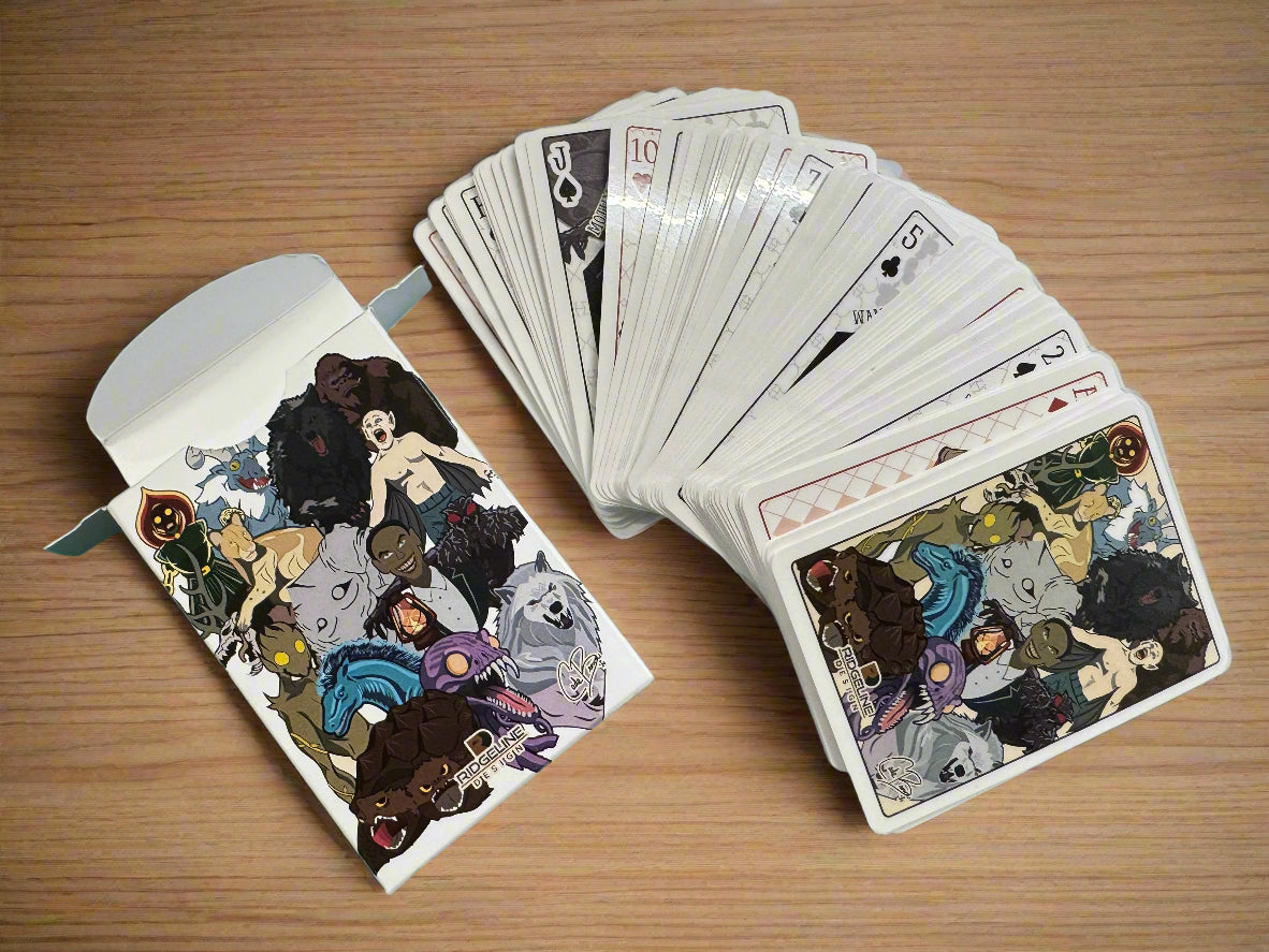 Appalachian Cryptids Playing Cards – Ridgeline Design